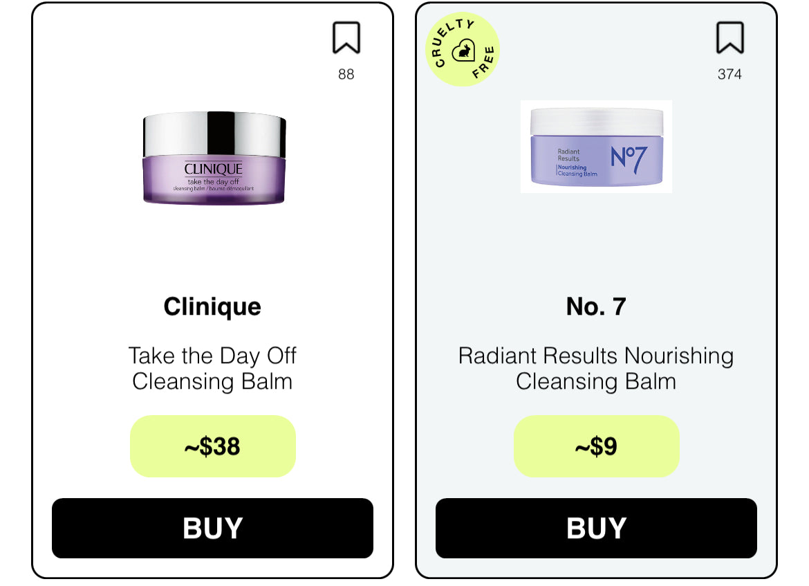 Clinique Take the Day Off Cleansing Balm Alternative – Brandefy