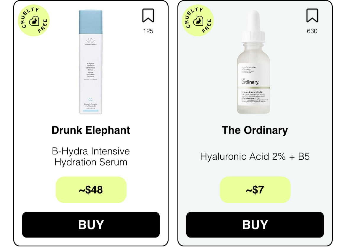 Drunk Elephant B-Hydra Intensive Hydration Serum Alternative – Brandefy